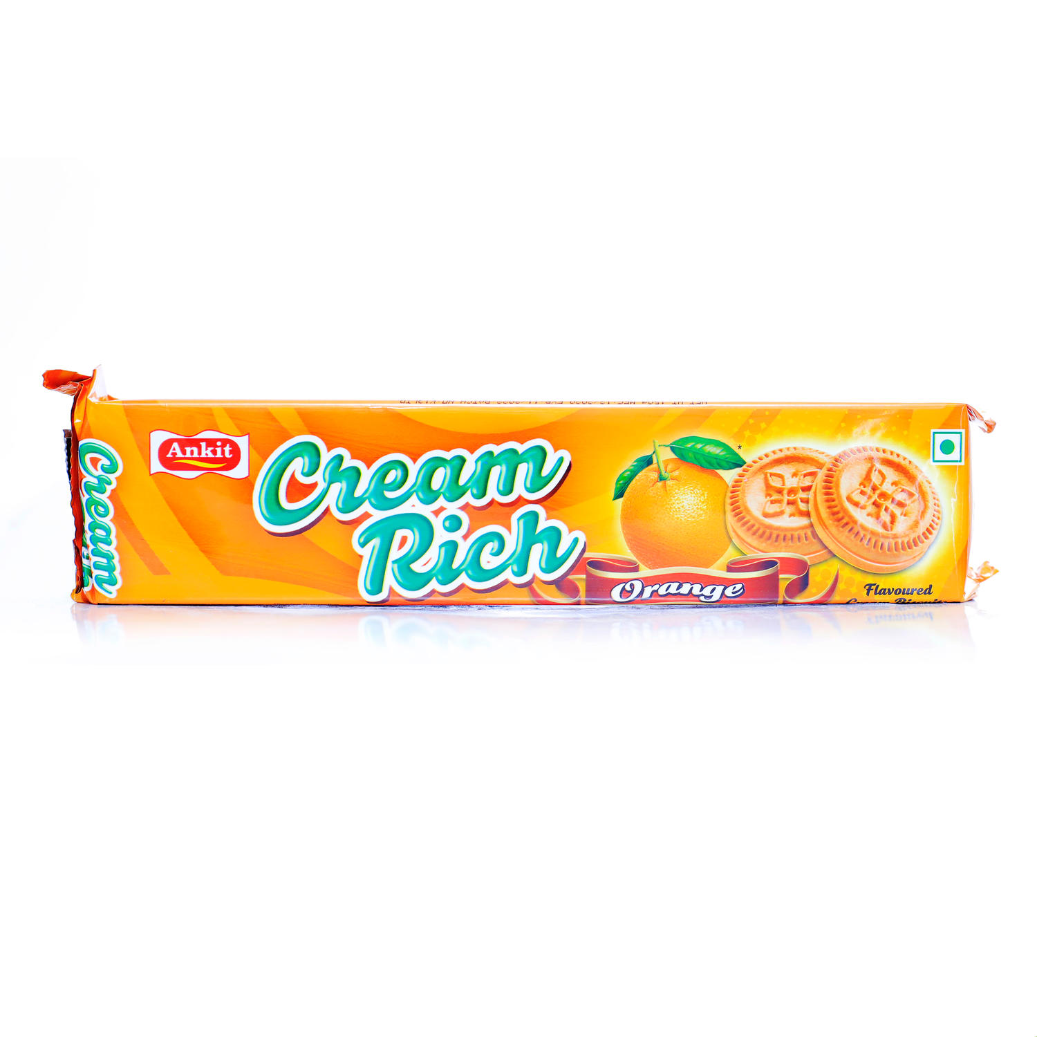 Ankit Cream Rich Orange Biscuits - Jejetu