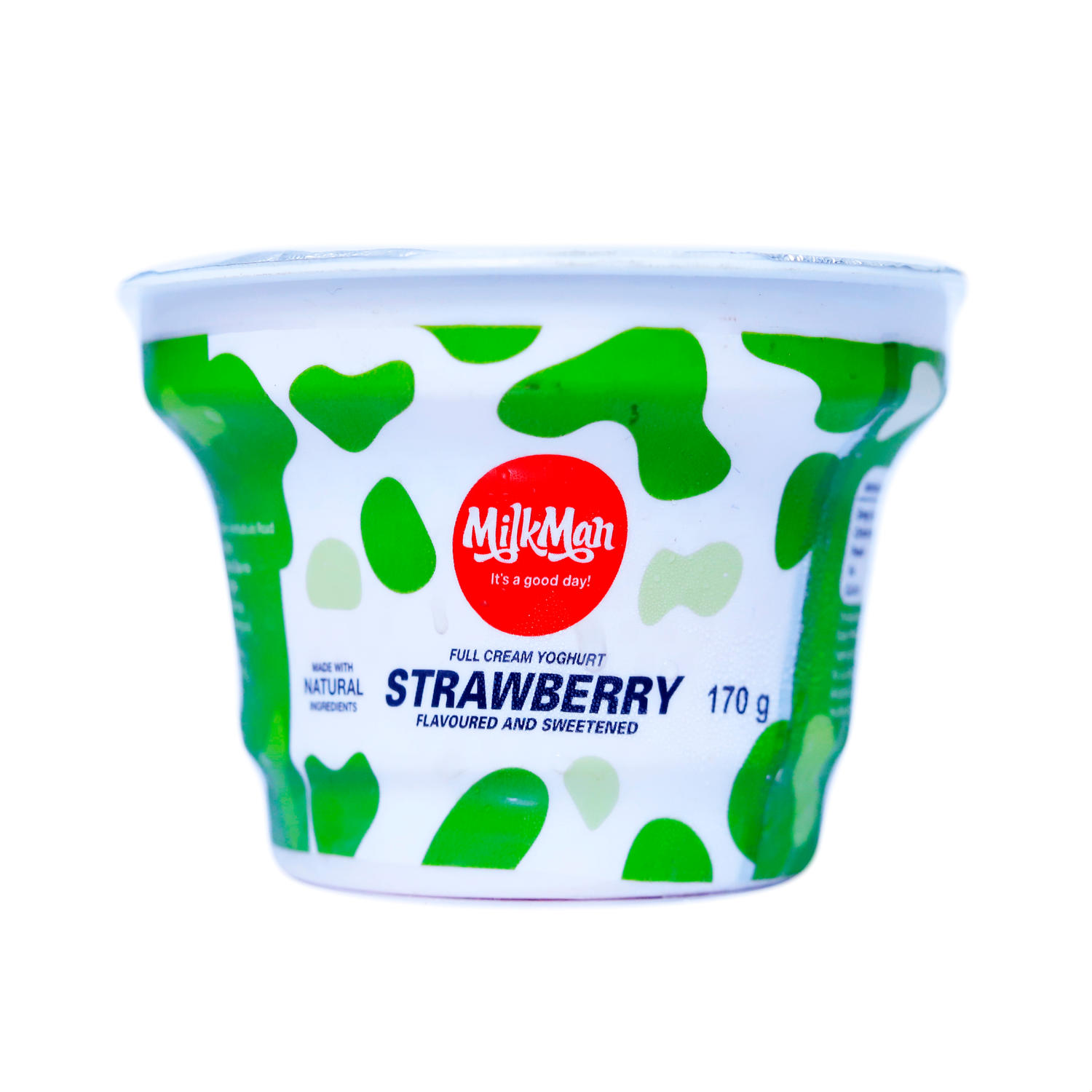 Milkman Full Cream Strawberry Yoghurt, 170g - Jejetu