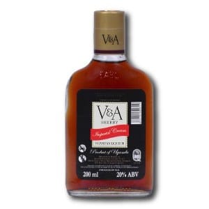 V & A Imperial Cream Sherry 200ml - Jejetu