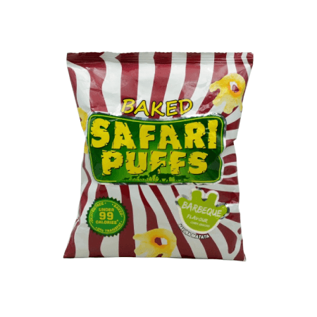 TH Tropical Heat Safari Puffs BBQ (48x12gm) - Jejetu